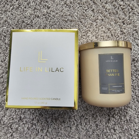 Life in Lilac | Other | Life In Lilac Better Than Pie Candle | Poshmark